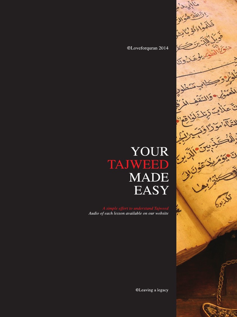 Your Tajweed Made Easy | Linguistics | Religion And Belief
