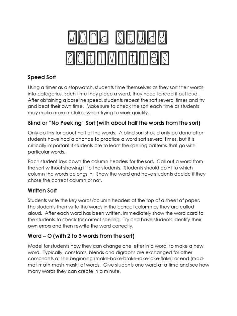 Parent WTW Activities | PDF | Foreign Language Studies