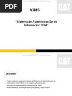 Manual VIMS CATERPILLAR | PDF | Teclado | Información