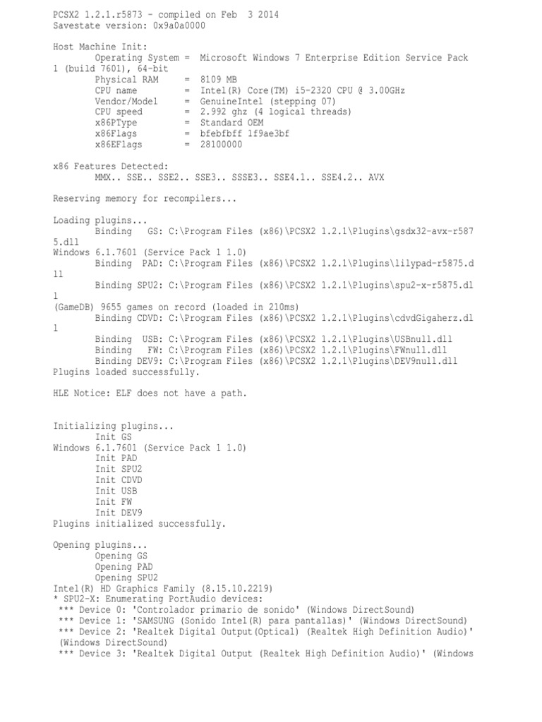 Emu Log | PDF | Computer Engineering | Computer Architecture