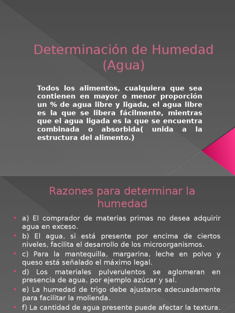 Humedad | PDF