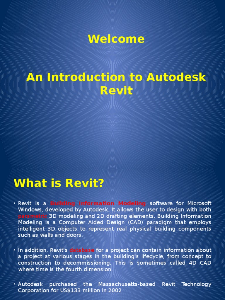 Revit Architecture | Download Free PDF | Autodesk Revit | Building Information Modeling