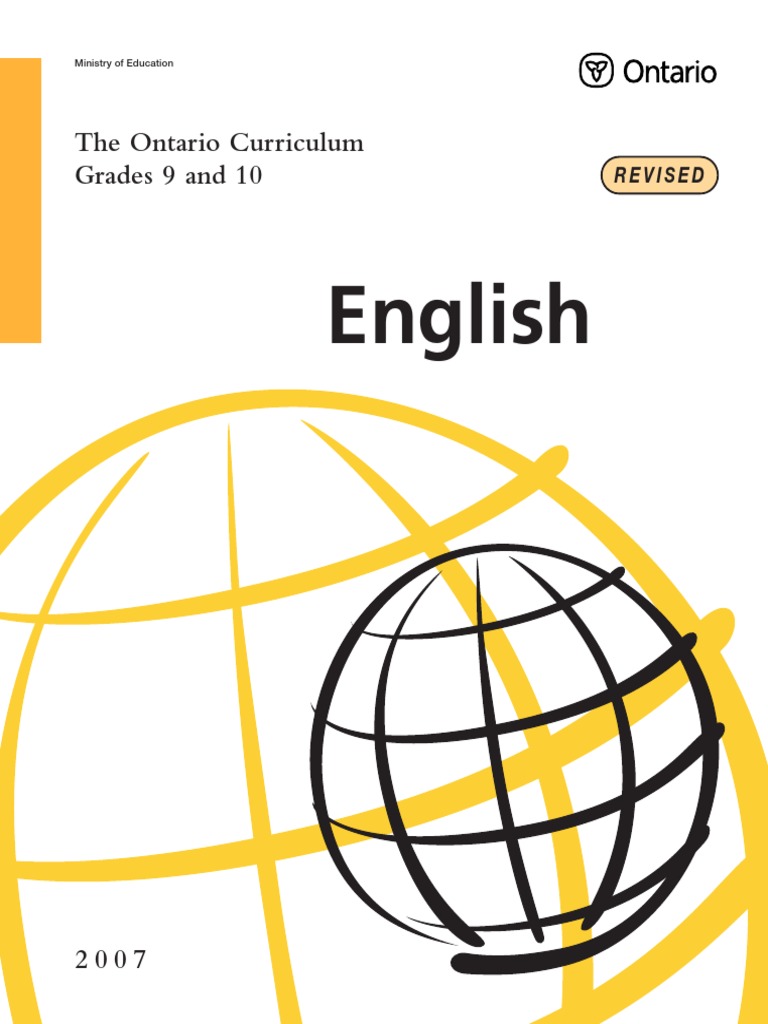 English: The Ontario Curriculum Grades 9 and 10 | PDF