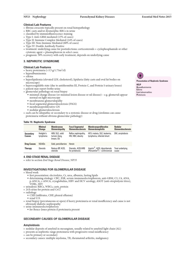 Toronto Notes Nephrology 2015 23 | PDF | Internal Medicine | Health ...