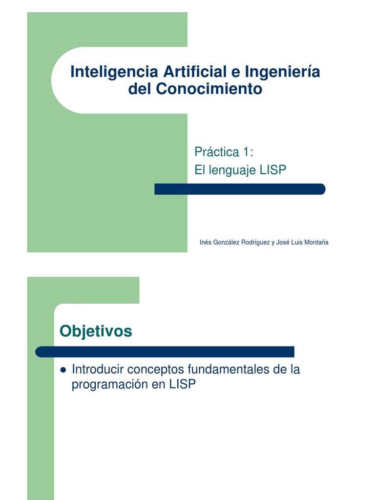 Practica1 Lisp | Lenguaje de programación | Función (Matemáticas)