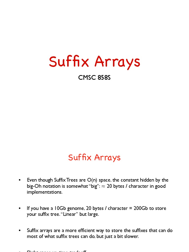 Efficient Suffix Array Construction In Linear Time Pdf Discrete Mathematics Formalism