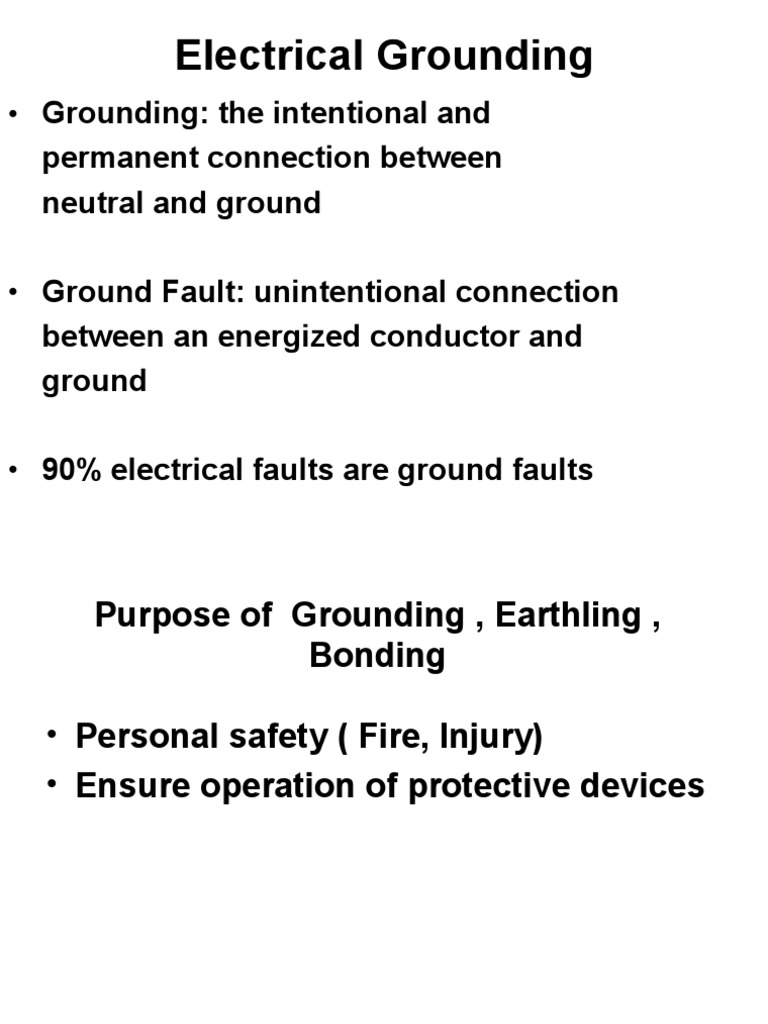 Understanding Electrical Grounding Basics | PDF | Power (Physics) | Nature