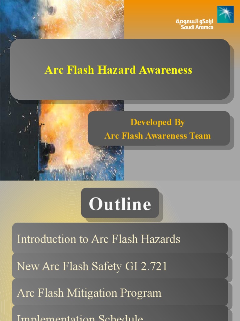 Arc Flash Overview Presentation | PDF | Personal Protective Equipment ...
