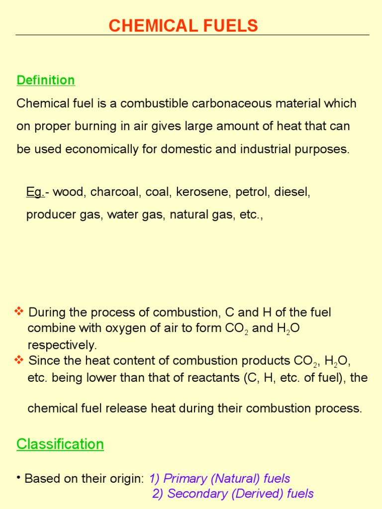 Chemical Fuels | PDF | Gasoline | Cracking (Chemistry)