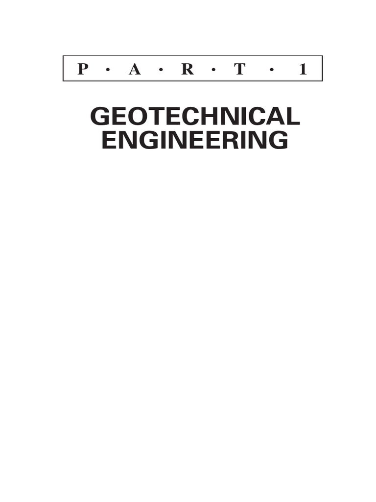 Geotechnical Engineering | PDF | Foundation (Engineering ...