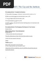 The Cop and The Anthem | PDF