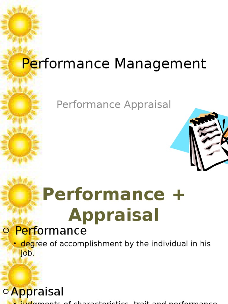 Performance Appraisal | PDF | Performance Appraisal | Behavioural Sciences