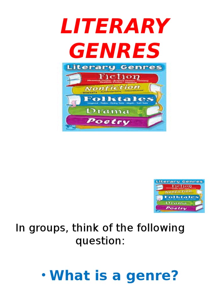 Literary Genres PPT 2 Final Version | PDF | Legends | Poetry