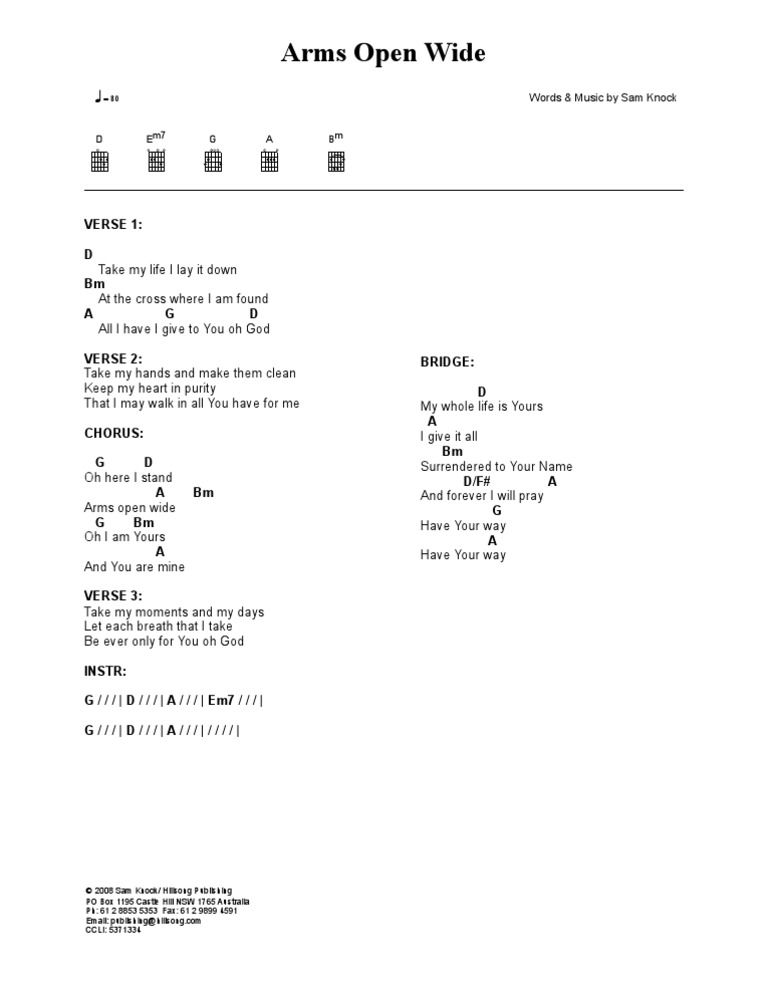 Deep And Wide Guitar Chords