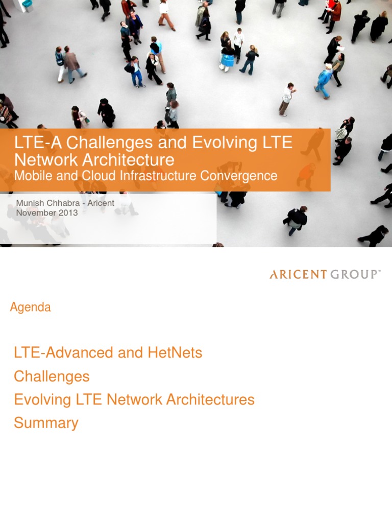LTE Advanced Network Architecture Insights | PDF | Lte Advanced | Cloud ...