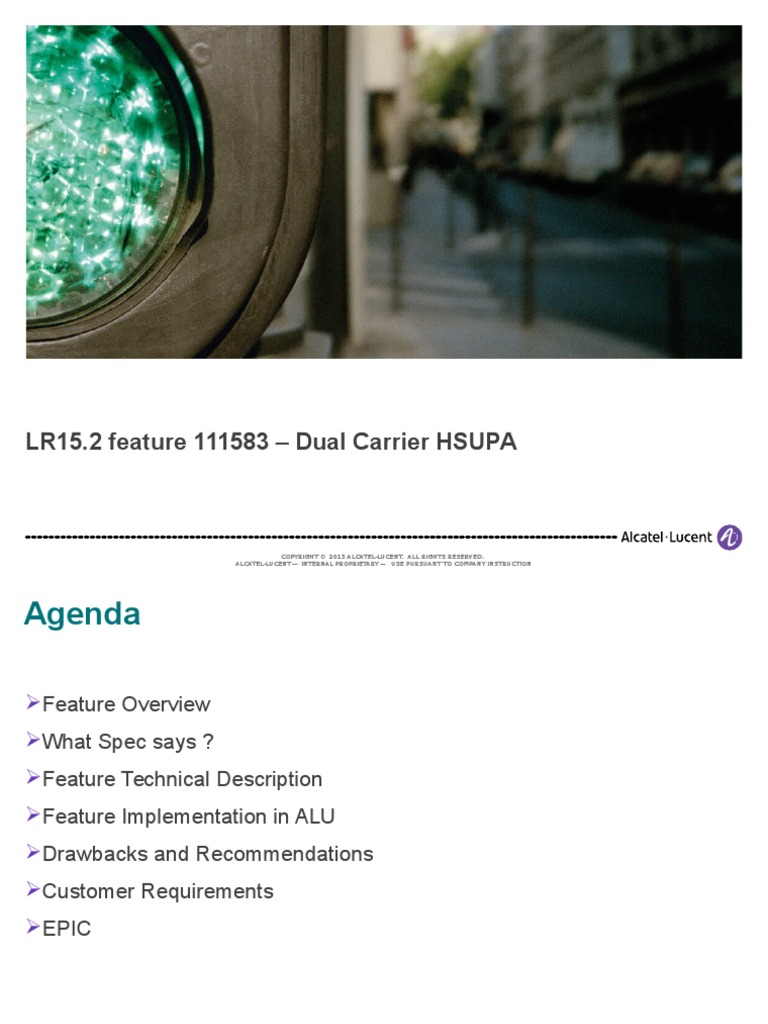 HSUPA Presentation | PDF | High Speed Packet Access | Information And ...