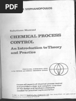 Solution Manual - Chemical Process Control by Stephanopoulos PDF | PDF ...