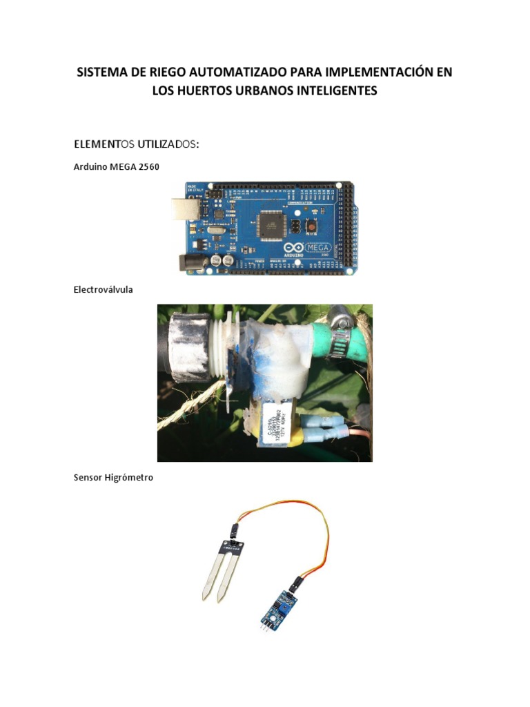 Sistema de Riego Automatizado | Arduino | Sensor