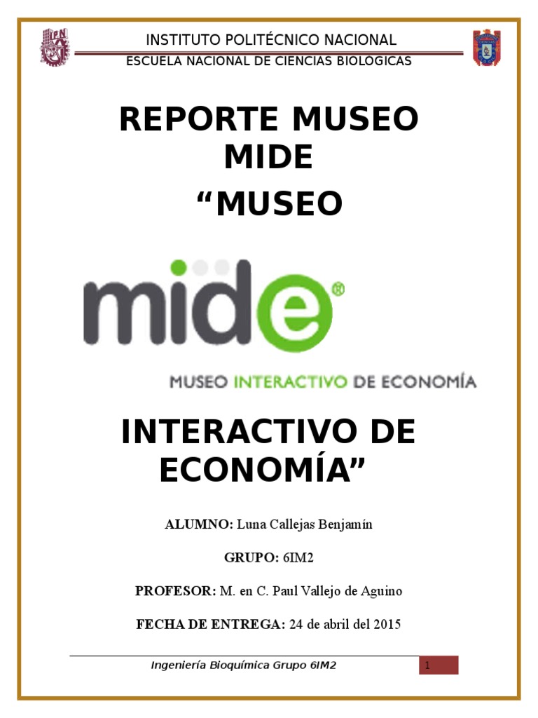 Ensayo Museo Mide | PDF | Sustentabilidad | Presupuesto