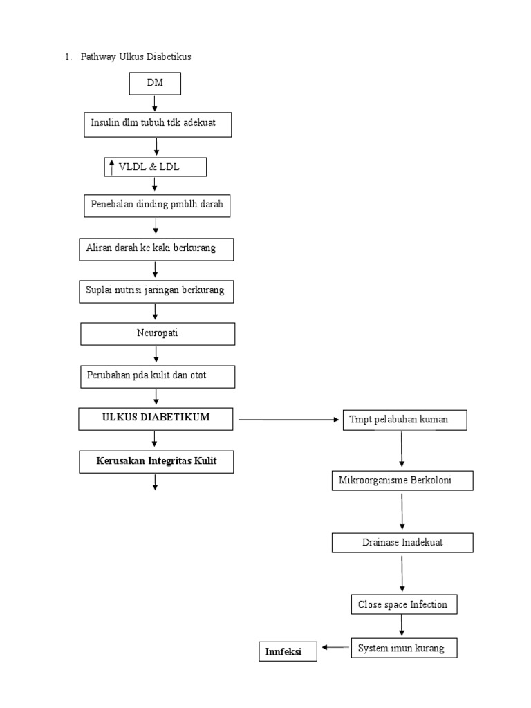Pathway Ulkus Diabetikum | PDF