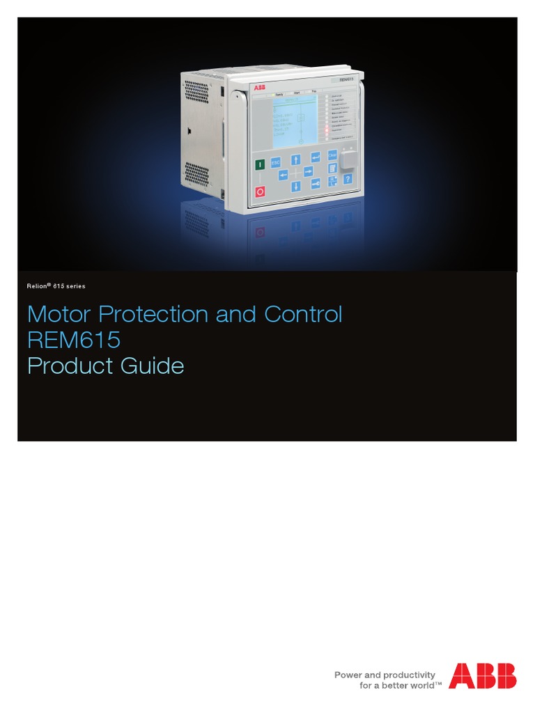 REM615 - Motor | Electromagnetism | Manufactured Goods