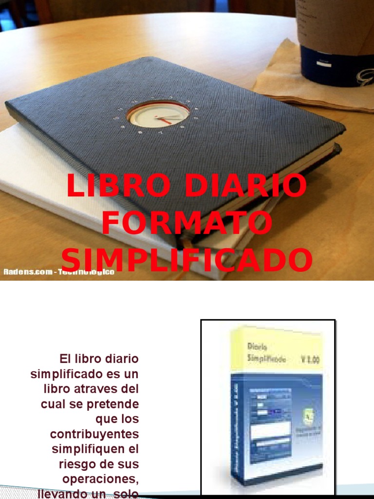 Libro Diario de Formato Simplificado | PDF