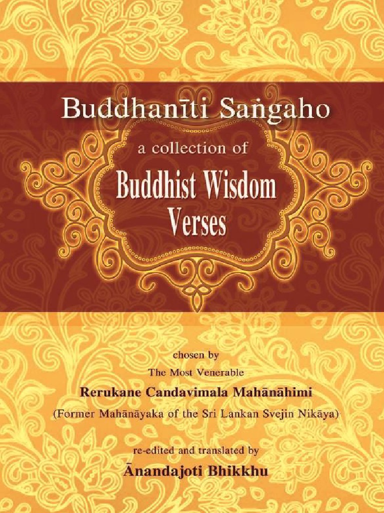 Buddhist Wisdom Verses | Dharma | Translations