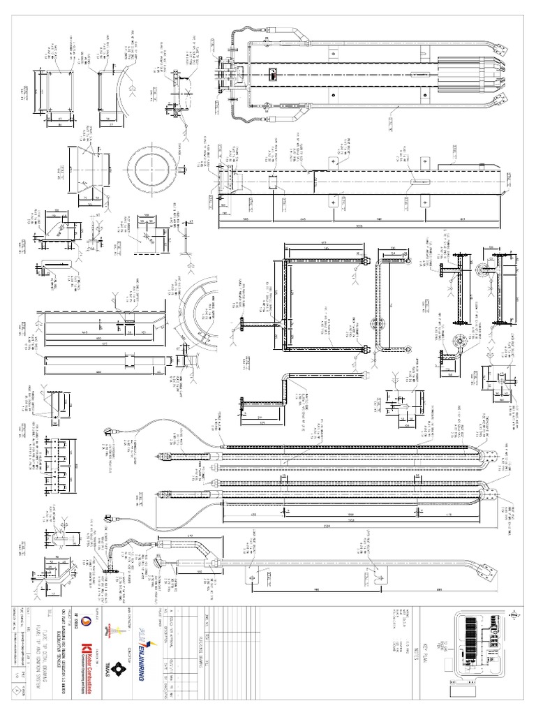 BP Energi Drawing (Flare Tip Detail) | PDF