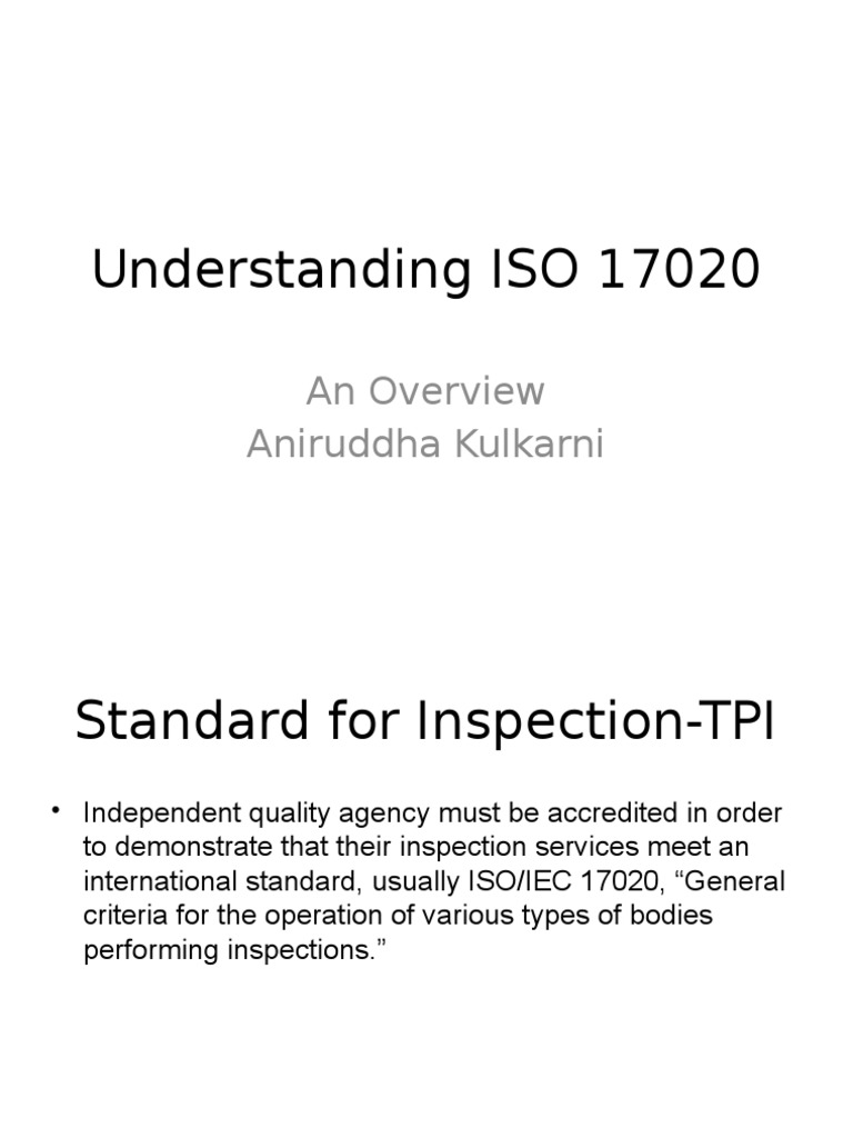 Understanding ISO 17020 | PDF | Audit | Quality Management System