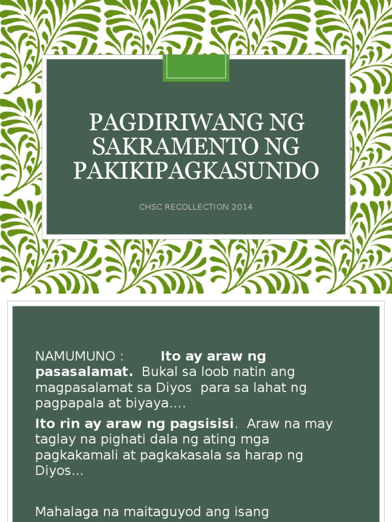 Penitential Rite | PDF