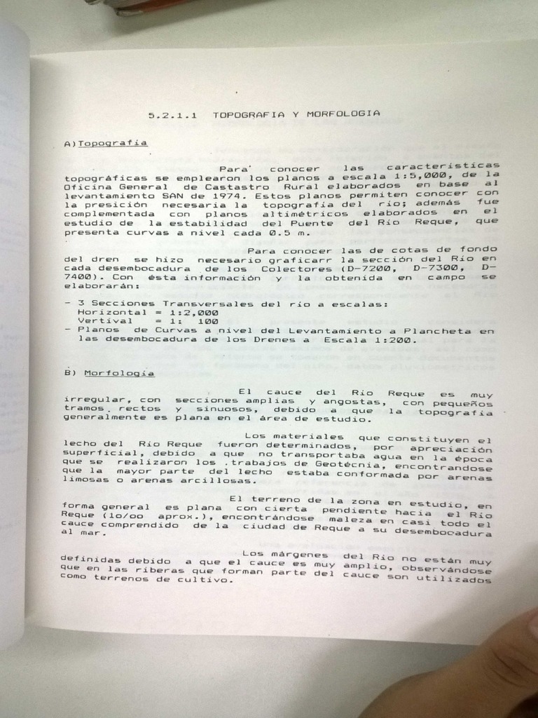 Topografia y Morfologia Rio Reque-Topografia y Morfologia Rio Reque ...