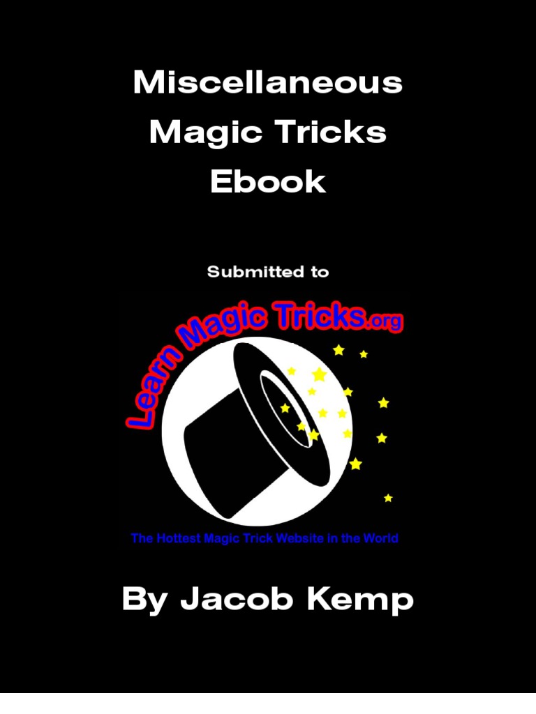 Mental Magic Tricks Guide Pdf Magic Illusion Knot