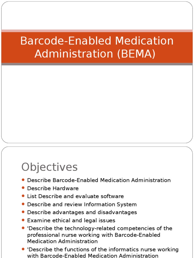 Barcode-Enabled_Medication_Administration[1] - Copy.ppt | Health ...