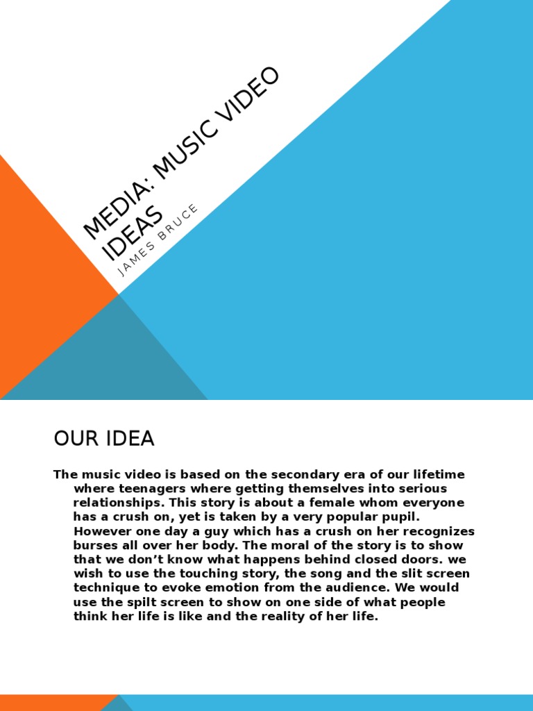 Initial Ideas and Concepts | PDF