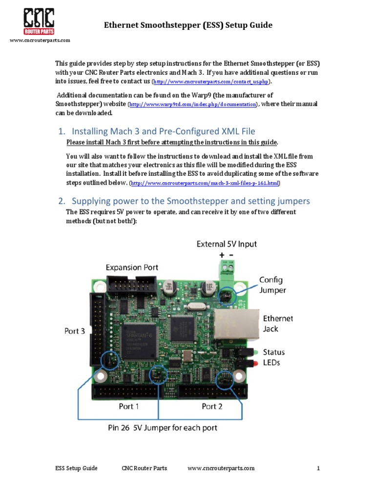 Ethernet Smoothstepper Instructions | PDF | Internet Protocols ...