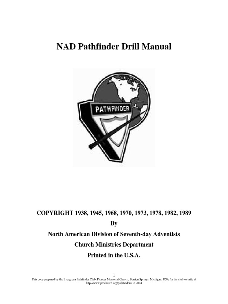 Nad SDA Pathfinder Drill Manual | PDF | Hand | Armed Conflict