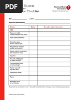 Defibrillator Checklist | PDF