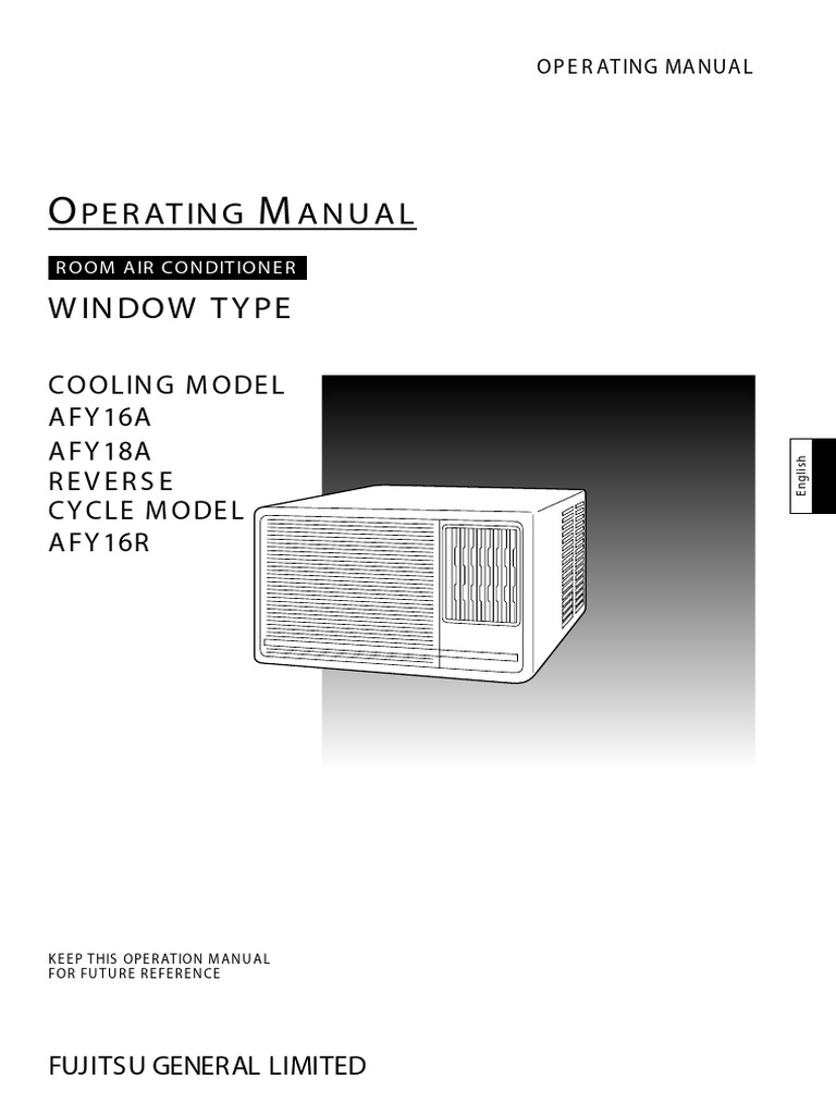 Fujitsu General Ac | PDF | Hvac | Air Conditioning