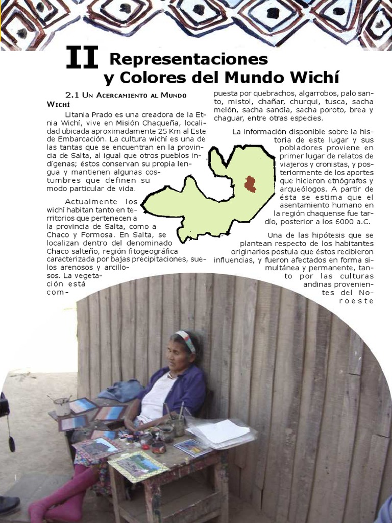 Cultura Wichí | PDF | Color | Papel