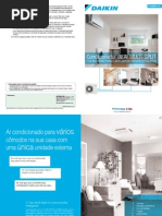 Catalogo Multi Split Daikin | PDF | Ar condicionado | Motores