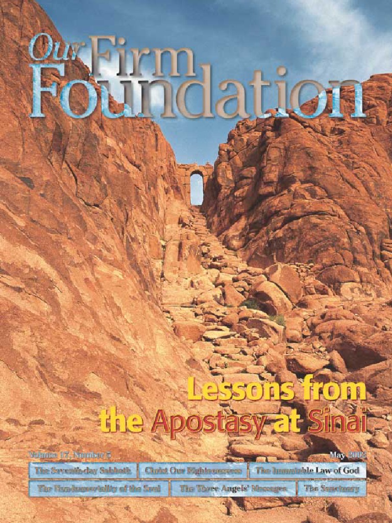 Our Firm Foundation | PDF | Aaron | Religious Belief And Doctrine