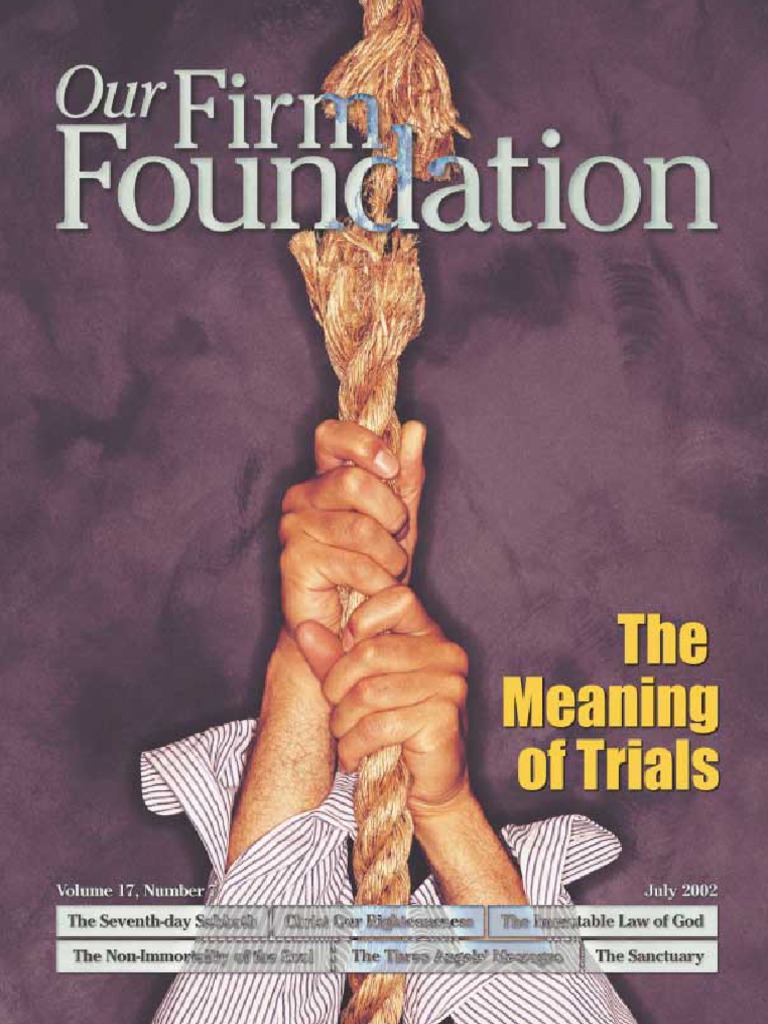 Our Firm Foundation | PDF | Glory (Religion) | Jesus