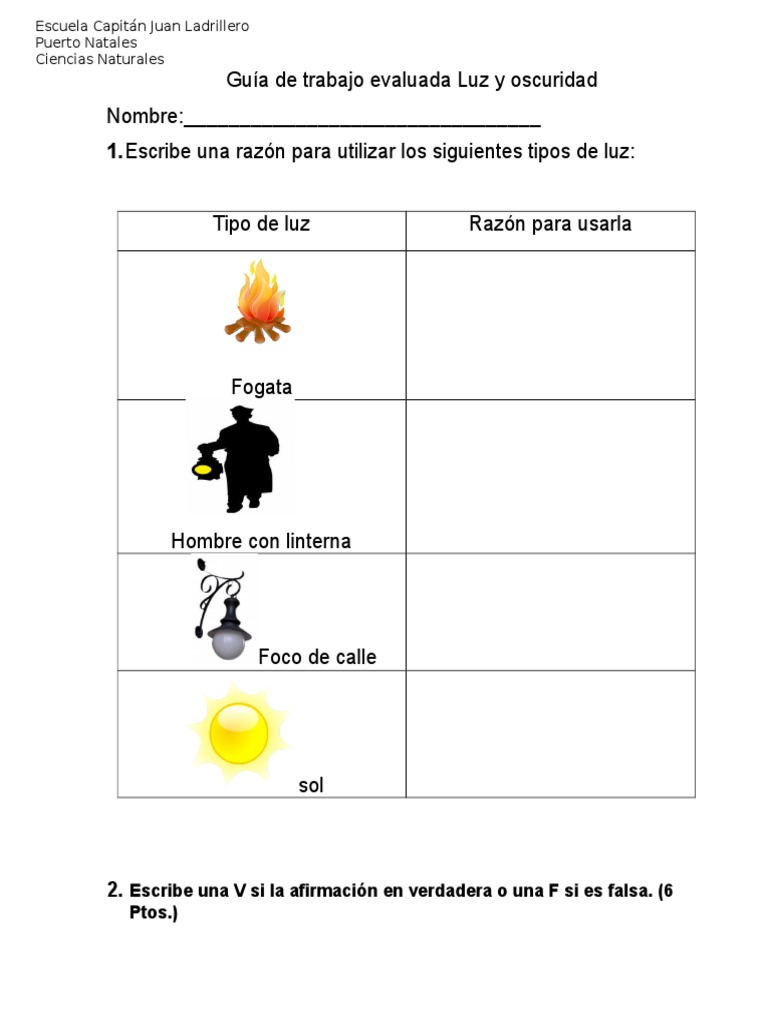 Guìa Ciencias 3ro Luz y Sonido | PDF