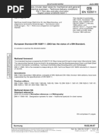 DIN EN 10025-1: Hot Rolled Products of Structural Steels | PDF | Reference