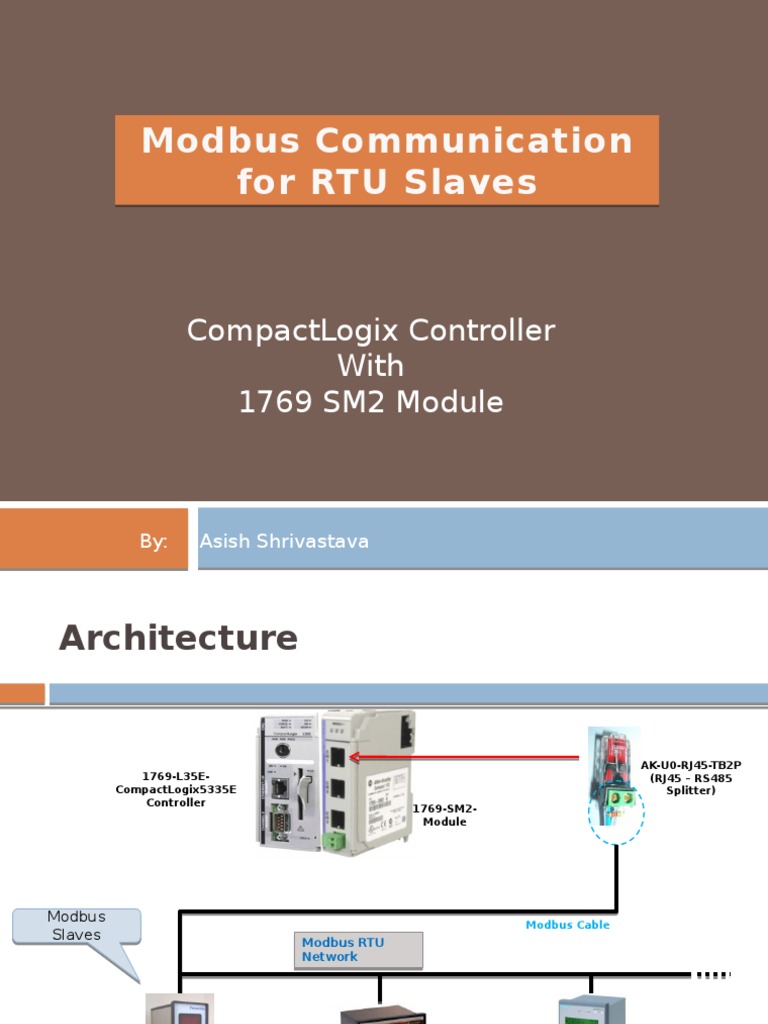 Modbus Communication For RTU Slaves | PDF | Bit | Physical Layer Protocols
