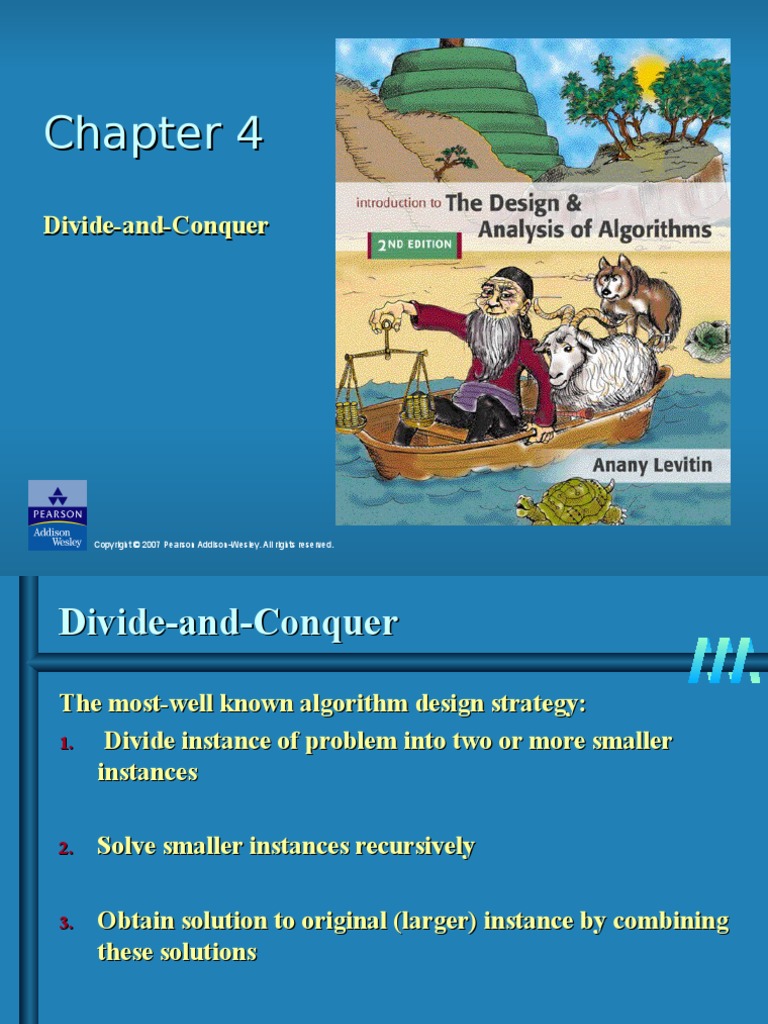 Divide And Conquer Strategy Pdf Teaching Mathematics Discrete Mathematics 9397
