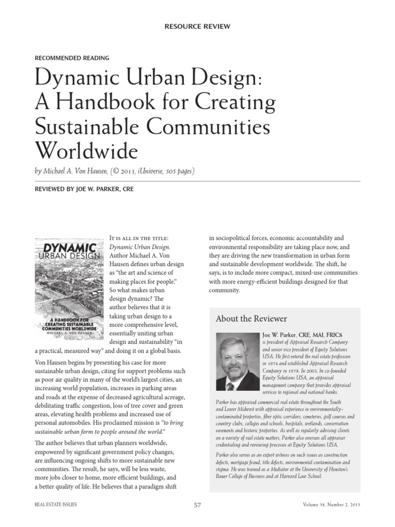 Review Dynamic Urban Design | PDF | Urban Design | Sustainability