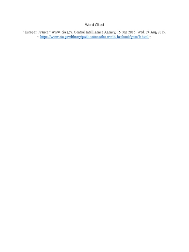 Word Cited | PDF