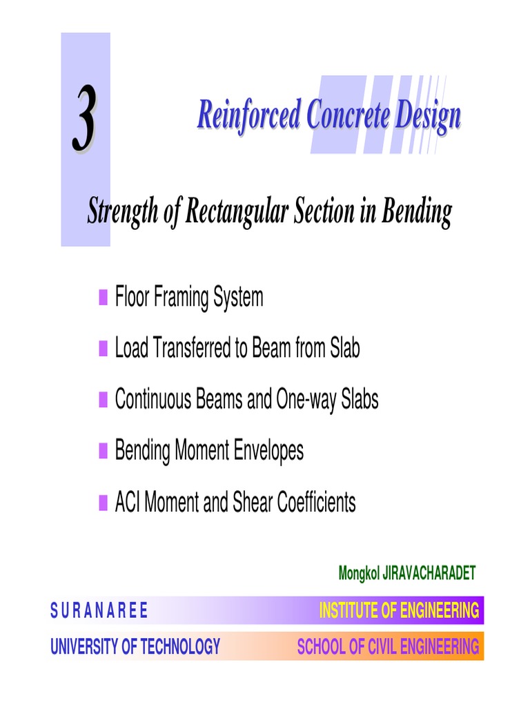 Two Way Slab Load Distribution To Beams | PDF | Beam (Structure) | Bending