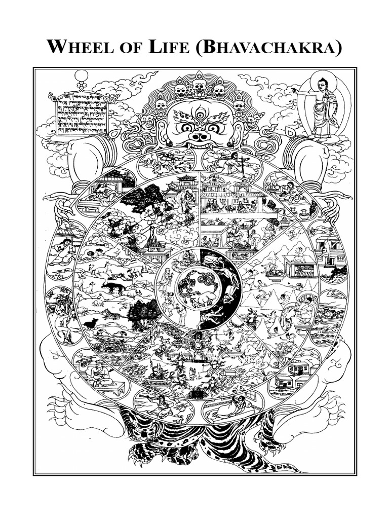 Wheel of Life | PDF | Religious Behaviour And Experience | Buddhist ...